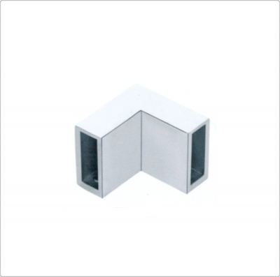 S 660 – Glass/rectangular pipe connector – Abra Glass System